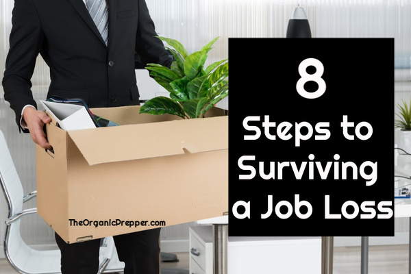 8 Steps to Surviving a Job Loss - The Organic Prepper