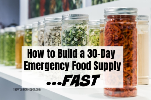 Build A 30 Day Emergency Food Supply Fast The Organic Prepper build-a-30-day-emergency-food-supply-fast-the-organic-prepper