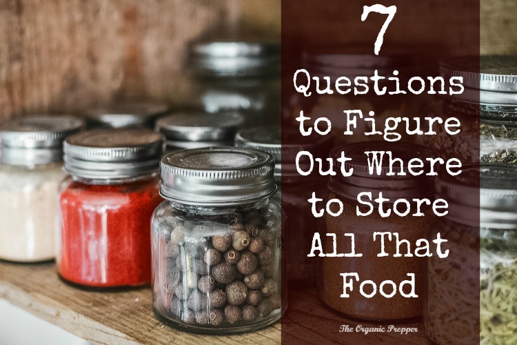 7 Questions to Figure Out Where to Store All That Food - The Organic ...