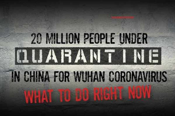 20 Million People QUARANTINED in China for Wuhan Coronavirus