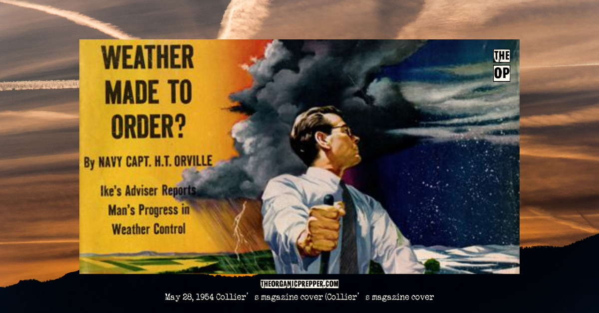 Welp, It Turns Out Weather Modification Isn't a Crazy Conspiracy Theory