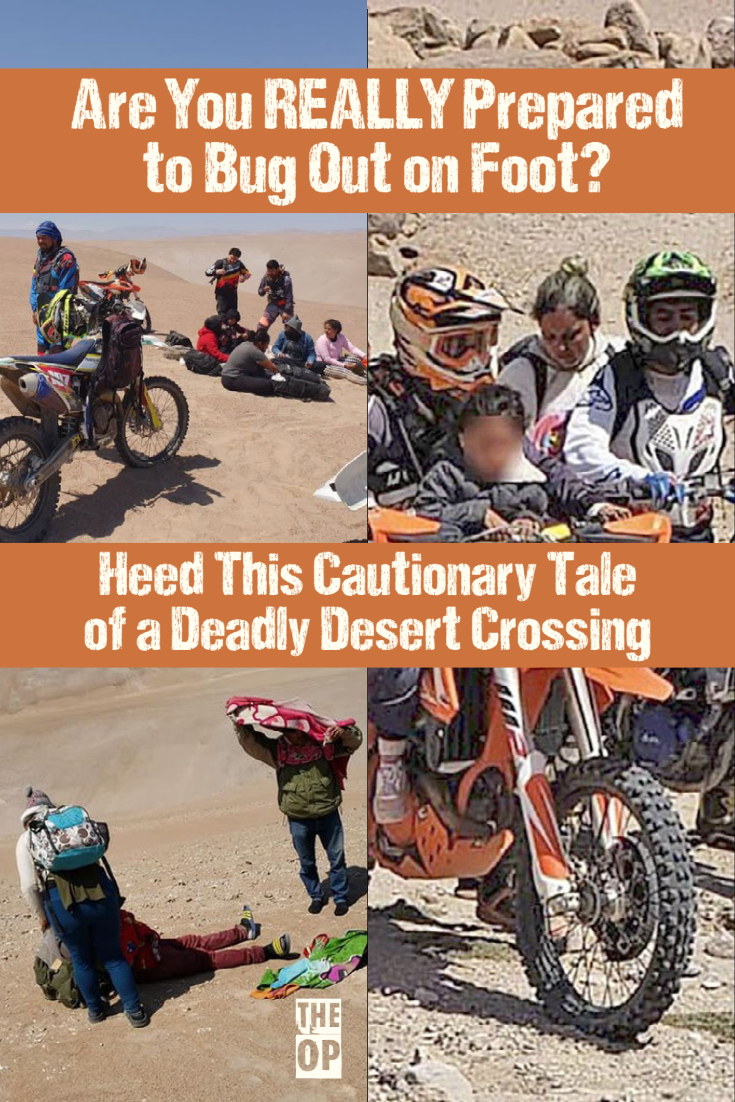 Are You Prepared to Bug Out on Foot? Heed This Cautionary Tale