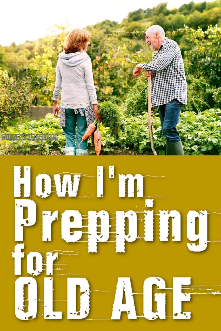 How I'm Prepping for Old Age - The Organic Prepper
